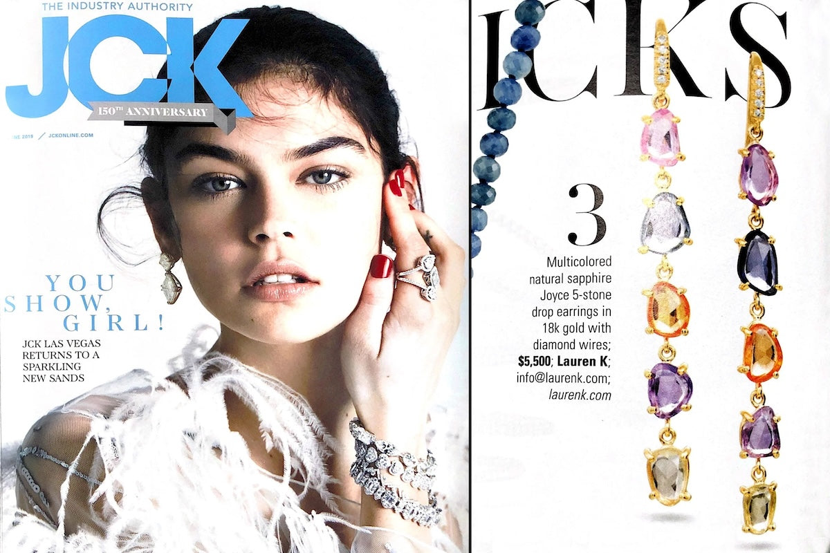 JCK Magazine: You Show Girl! – Lauren K Fine Jewelry NY